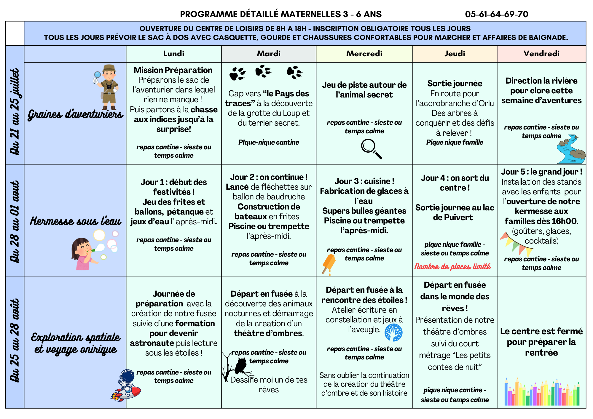 Programme été 2025 - Maternelles - 117 animation jeunes